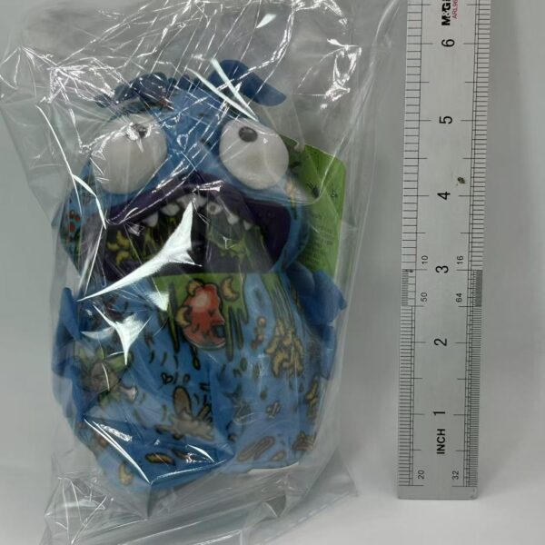 Trash Pack Plush Toys – Green Fish, Blue Fly, Mouldy Milk & Gorbage ...