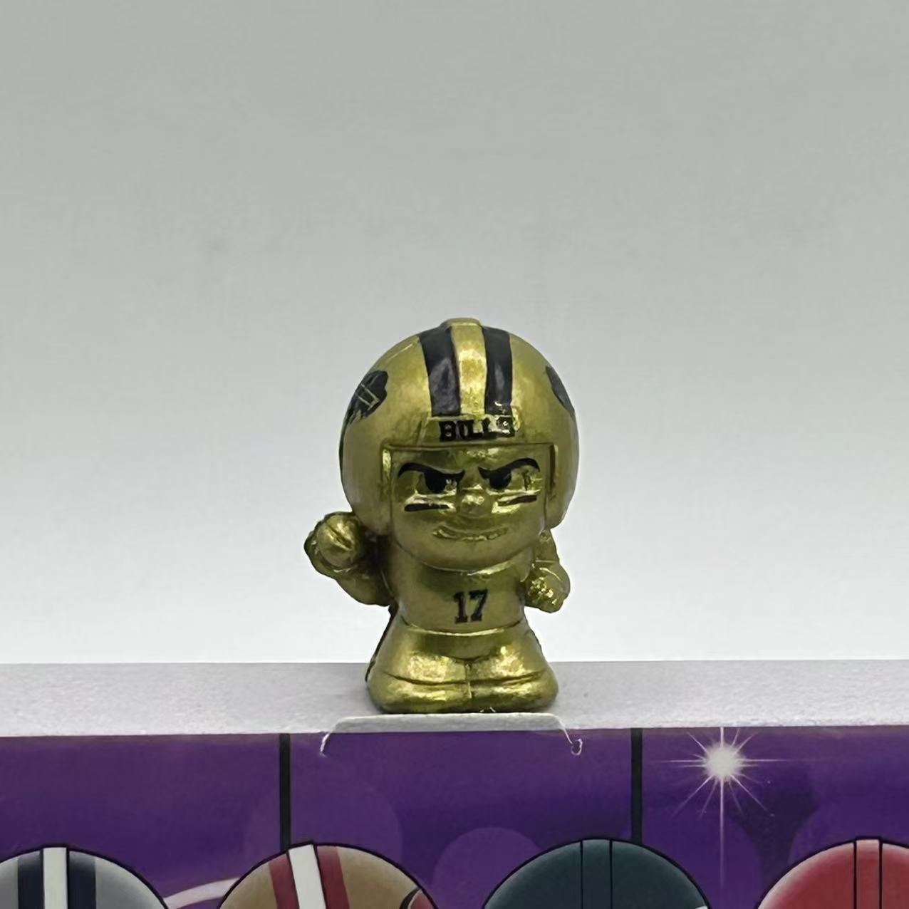 Josh Allen Gold NFL TeenyMates Rare Buffalo Bills Figure 1:512 Pack ...